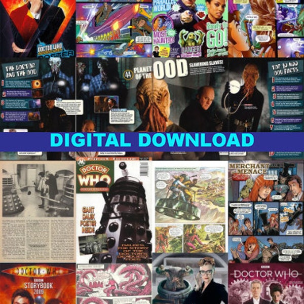 Doctor Who Poster - Etsy