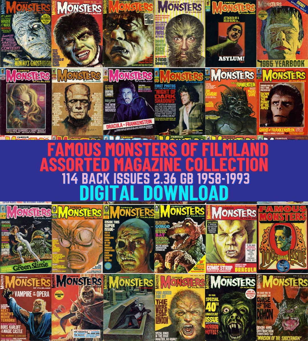 Film Monsters Magazines Digital Collection. Movie Filmmaker's Beast ...