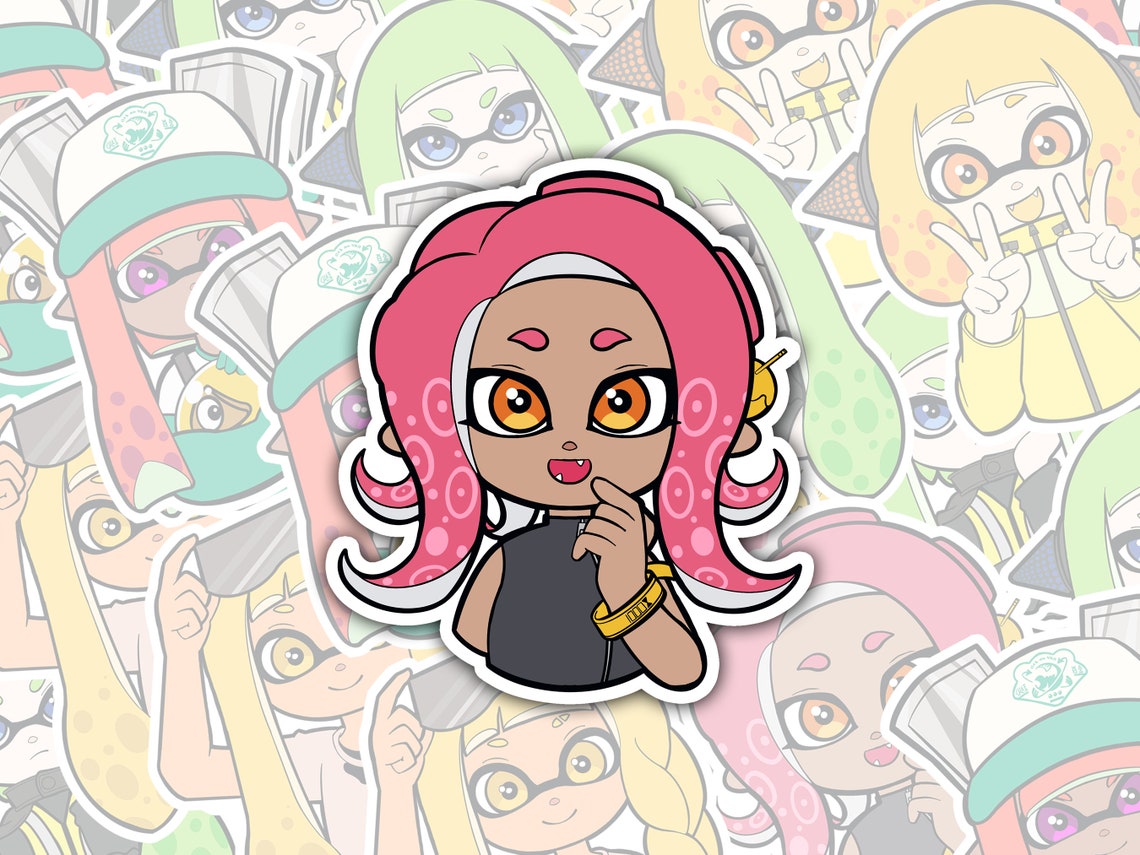 Splatoon Stickers | Agents - Etsy