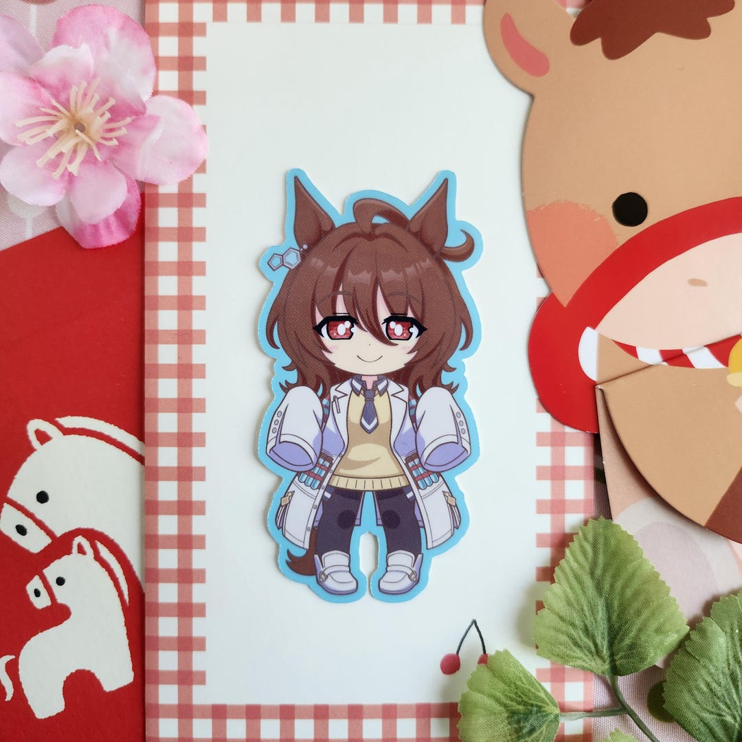 Umamusume Sticker | Weather Resistant Vinyl - Etsy