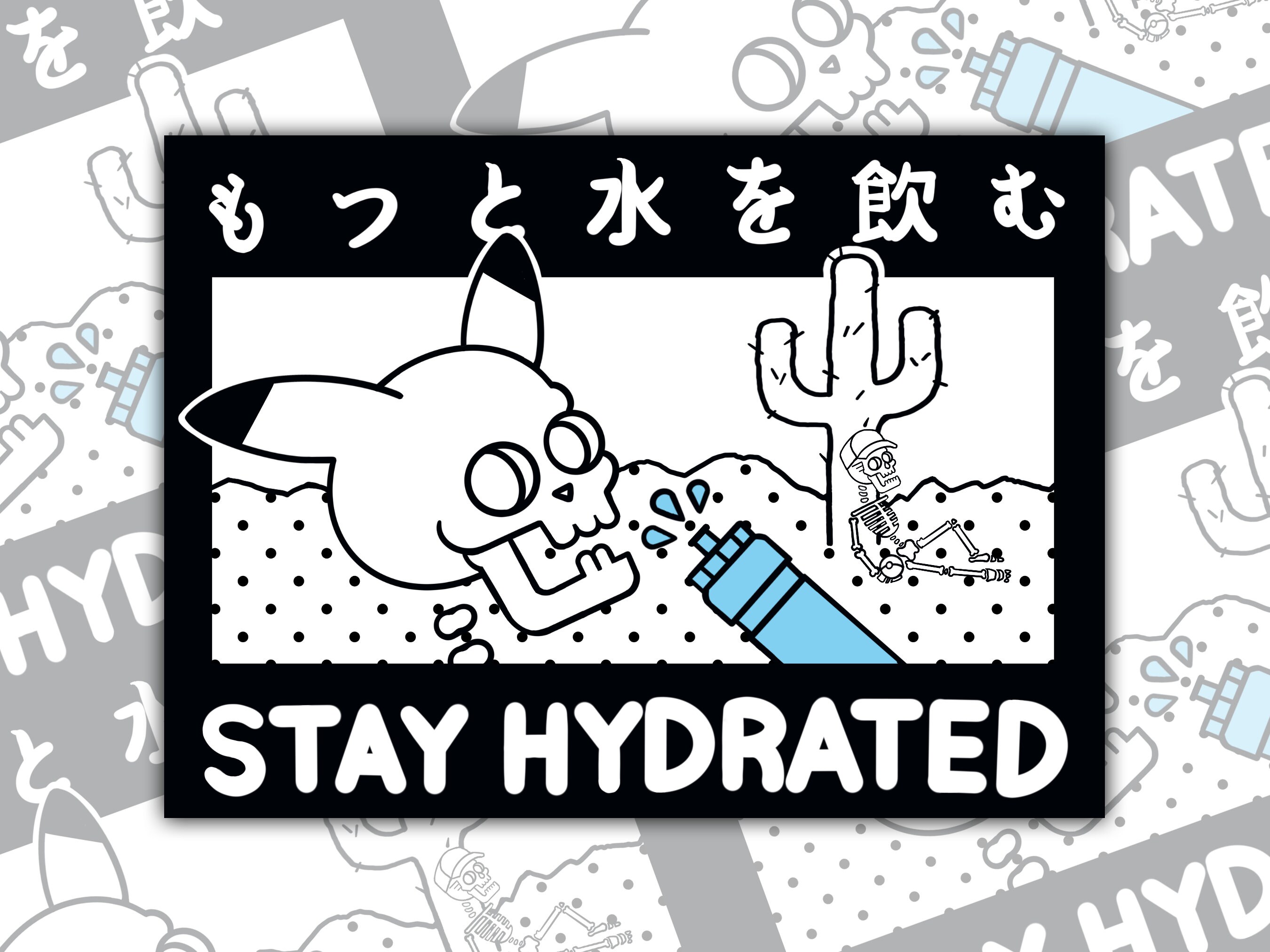 Stickers | Stay Hydrated - Etsy
