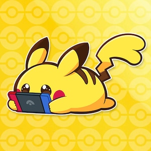 Stickers Pikachu Wants to Play - Etsy