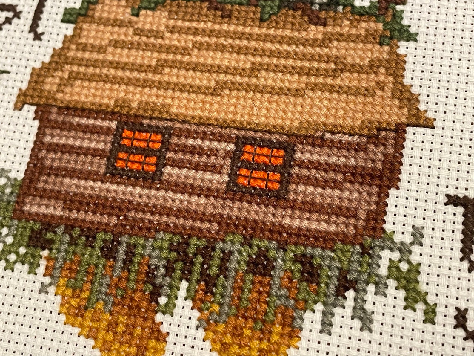Baba Yaga's Hut Cross Stitch Pattern: the Witcher Witch House (PDF ...