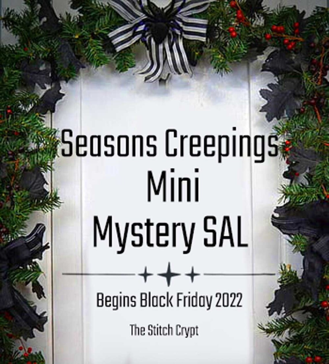 Creepy Christmas Tree Cross Stitch Pattern: Spooky Creepmas Mini SAL ...