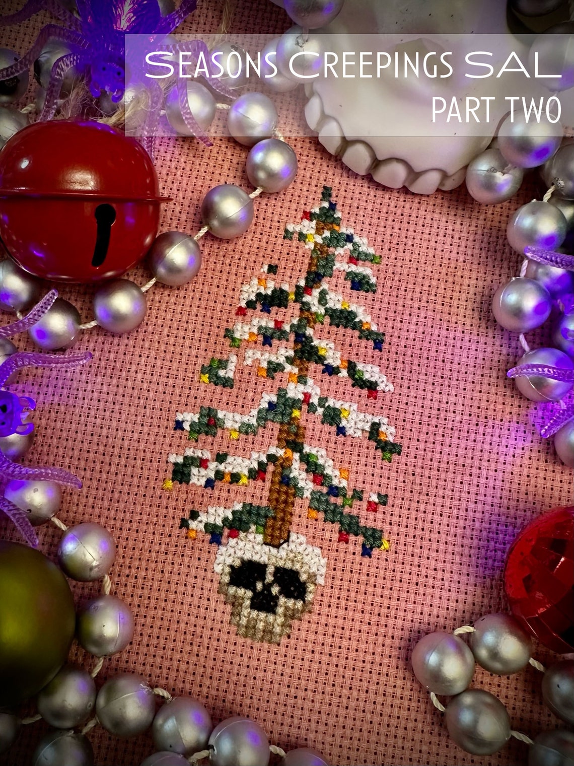 Creepy Christmas Tree Cross Stitch Pattern: Spooky Creepmas Mini SAL ...