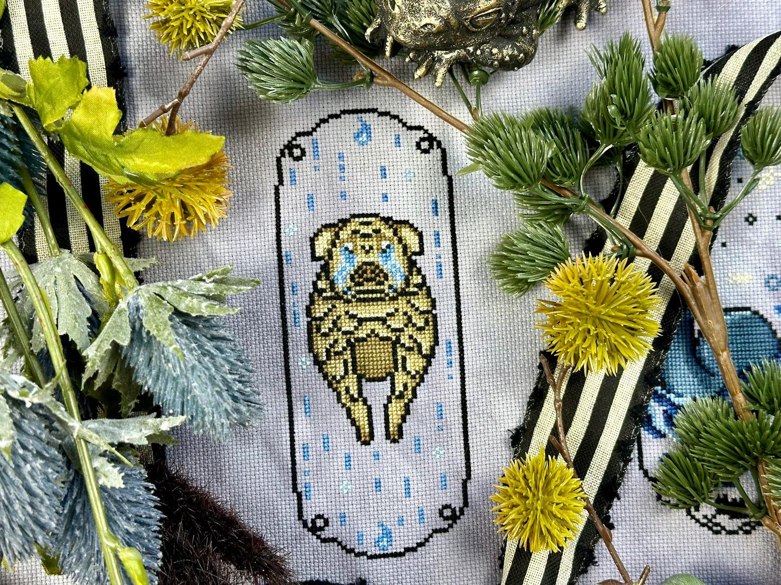 Squonk Cryptid Culture Cross Stitch Pattern (PDF Pattern) - Etsy