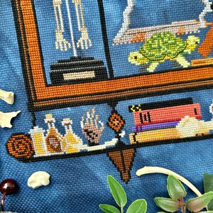 Morbid Curiosities SAL Cabinet of Curiosities Stitch-a-long Cross ...