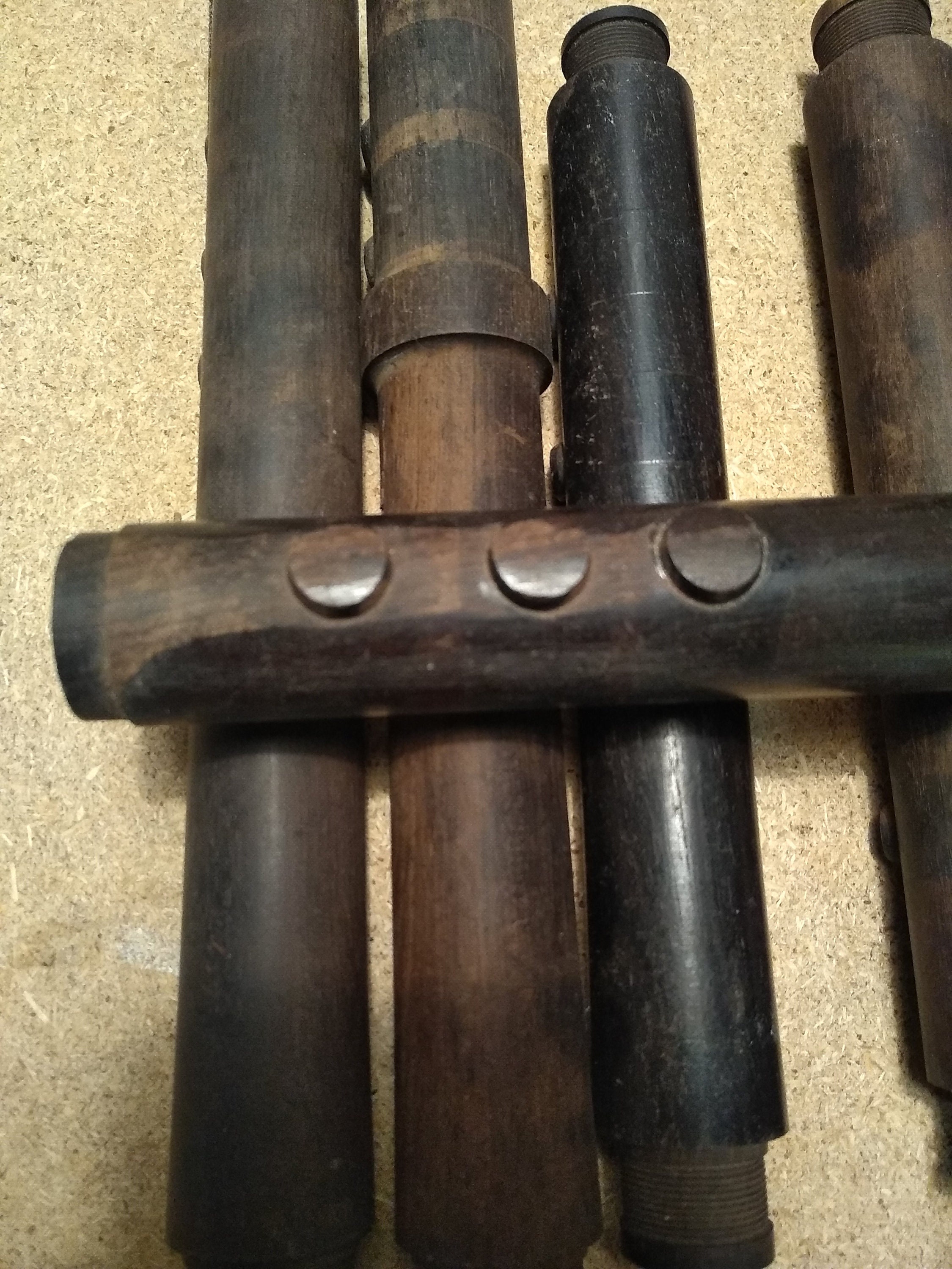 Lot of 5 Machined Mozambique Ebony Tubes, Violin Making Scraps - Etsy