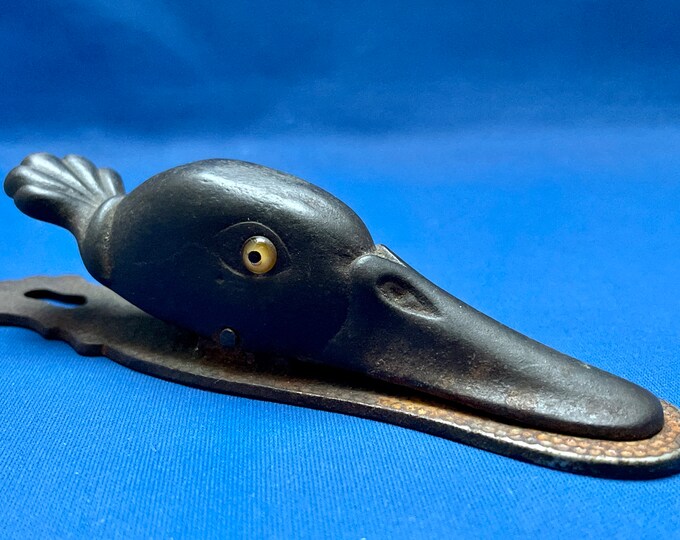 Antique Judd Cast Iron Duck Paper Clip With Glass Eyes # 5160 - Etsy