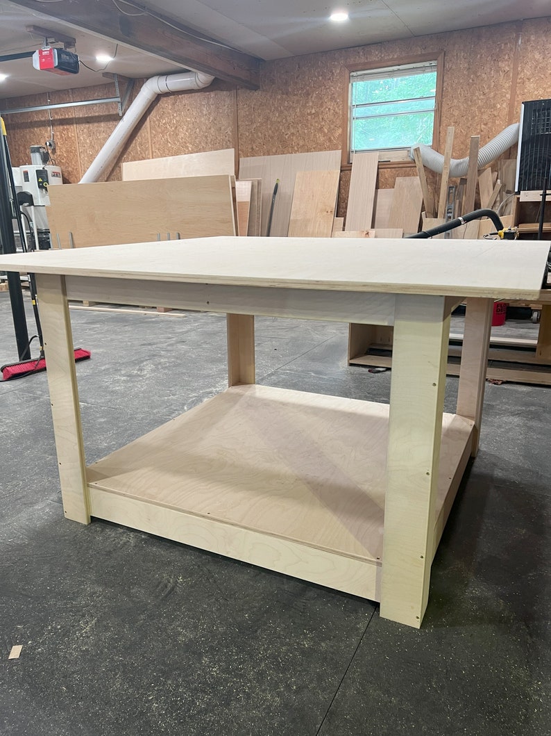 Work Bench Assembly Table Easy DIY Plans - Etsy