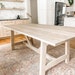 Build Plans for Modern Solid Wood Dining Table | DIY | Woodworking ...