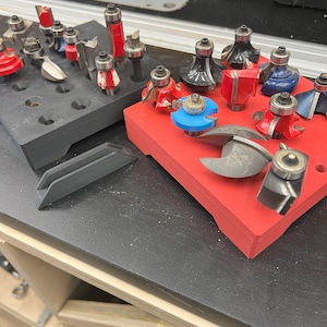 Router Bit Holder *DIGITAL File" 3D Printer Shop Storage - Etsy UK