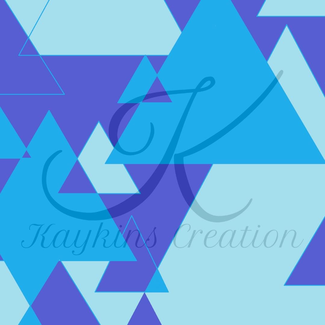 Digital Download - Canva Picture Triangle Blue Purple Background ...