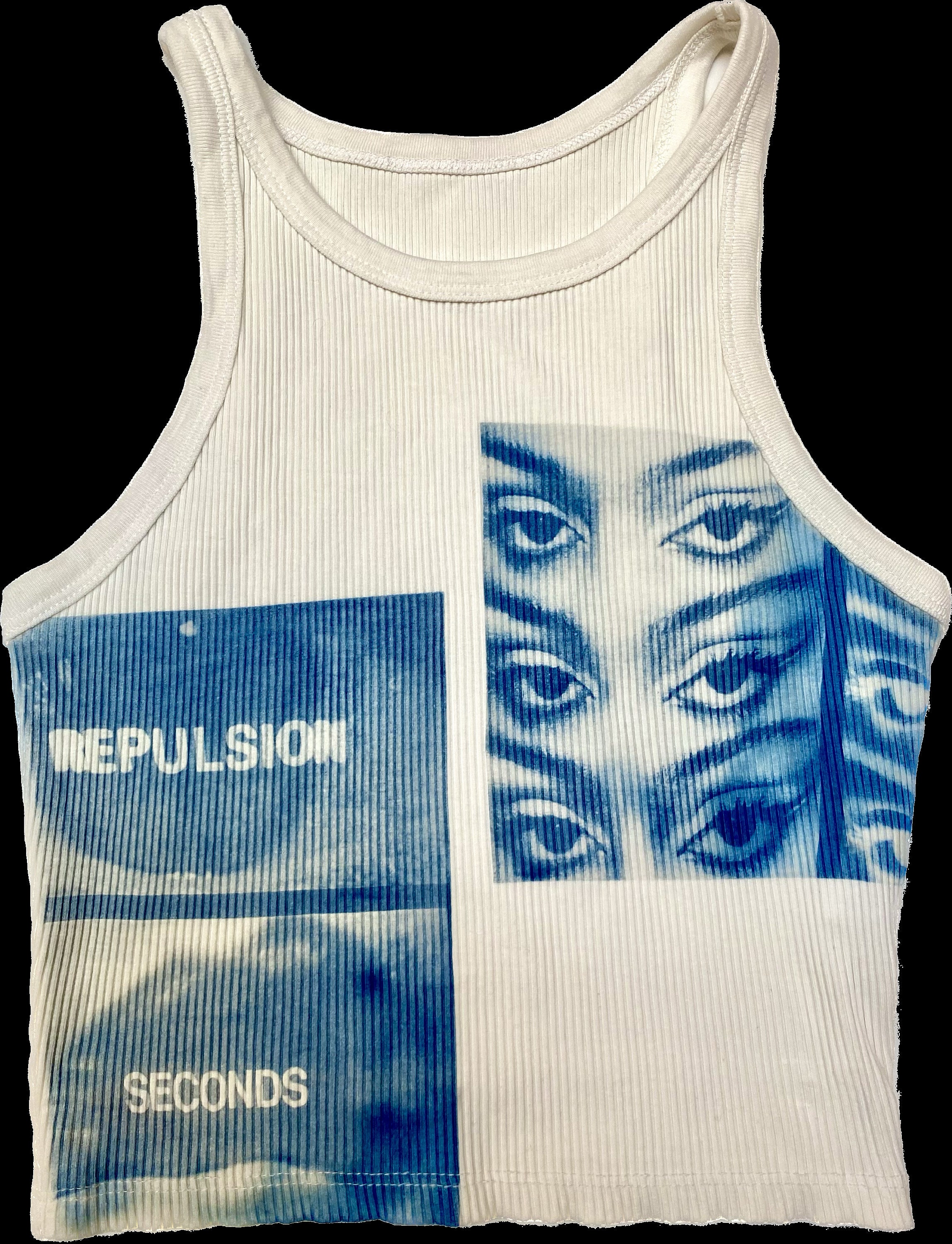 Repulsion Cyanotype Top - Etsy Australia