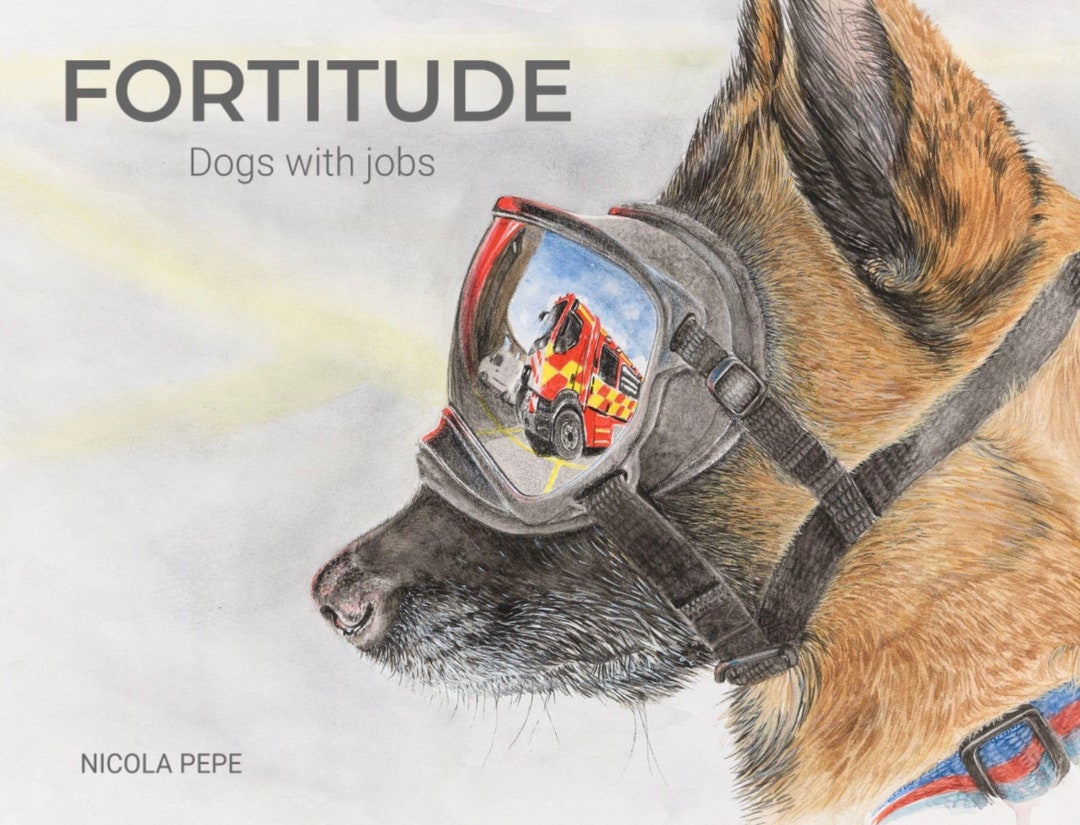 FORTITUDE Dogs With Jobs. A Humorous Book With Art Illustrations About ...