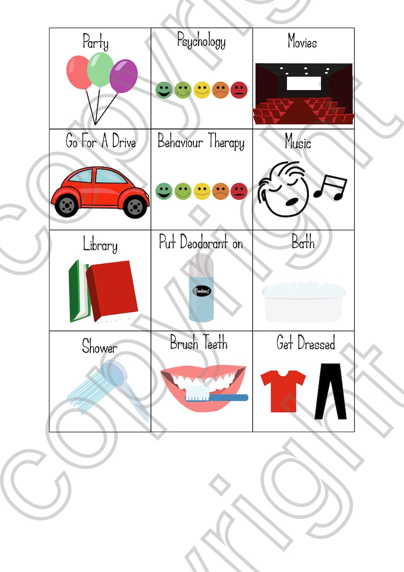 Editable Printable Visual Schedule for Autism and Additional Needs Now ...