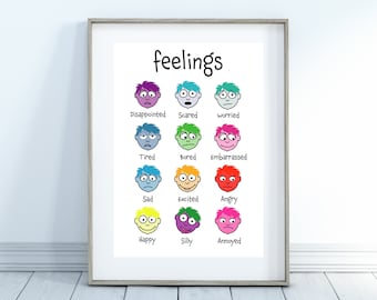 Printable Emotions Flash Cards for Autism, Additional Needs and Early ...