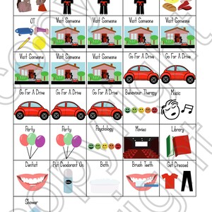 Editable Printable Visual Schedule for Autism and Additional Needs Now ...