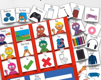 Autism Communication Book - Etsy