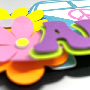 Groovy Cake Topper, Retro Cake Topper, 70's Theme Party, Flower Child ...