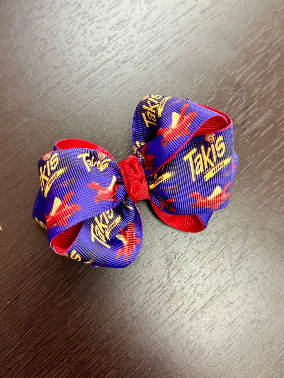 Hot Chips Hairbow, Snacks Inspired Hair Bow for Girls, Fuego Chips Hair ...
