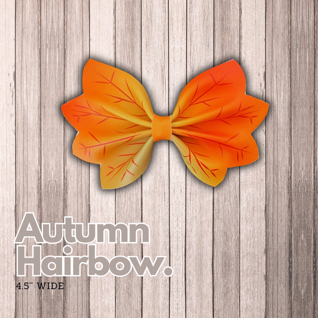 Fall Theme Thanksgiving Hair Accessories_pumpkin_turkey_autumn Leaf - Etsy