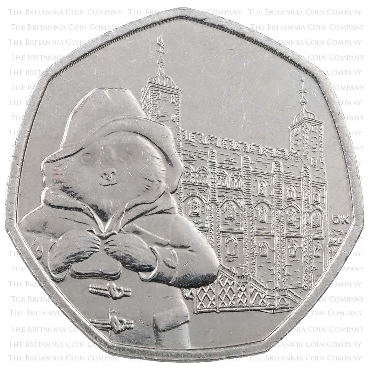 Paddington Bear 50p Coin Royal Mint Fifty Pence Circulated 50p Coins (choose Your Design) - Etsy