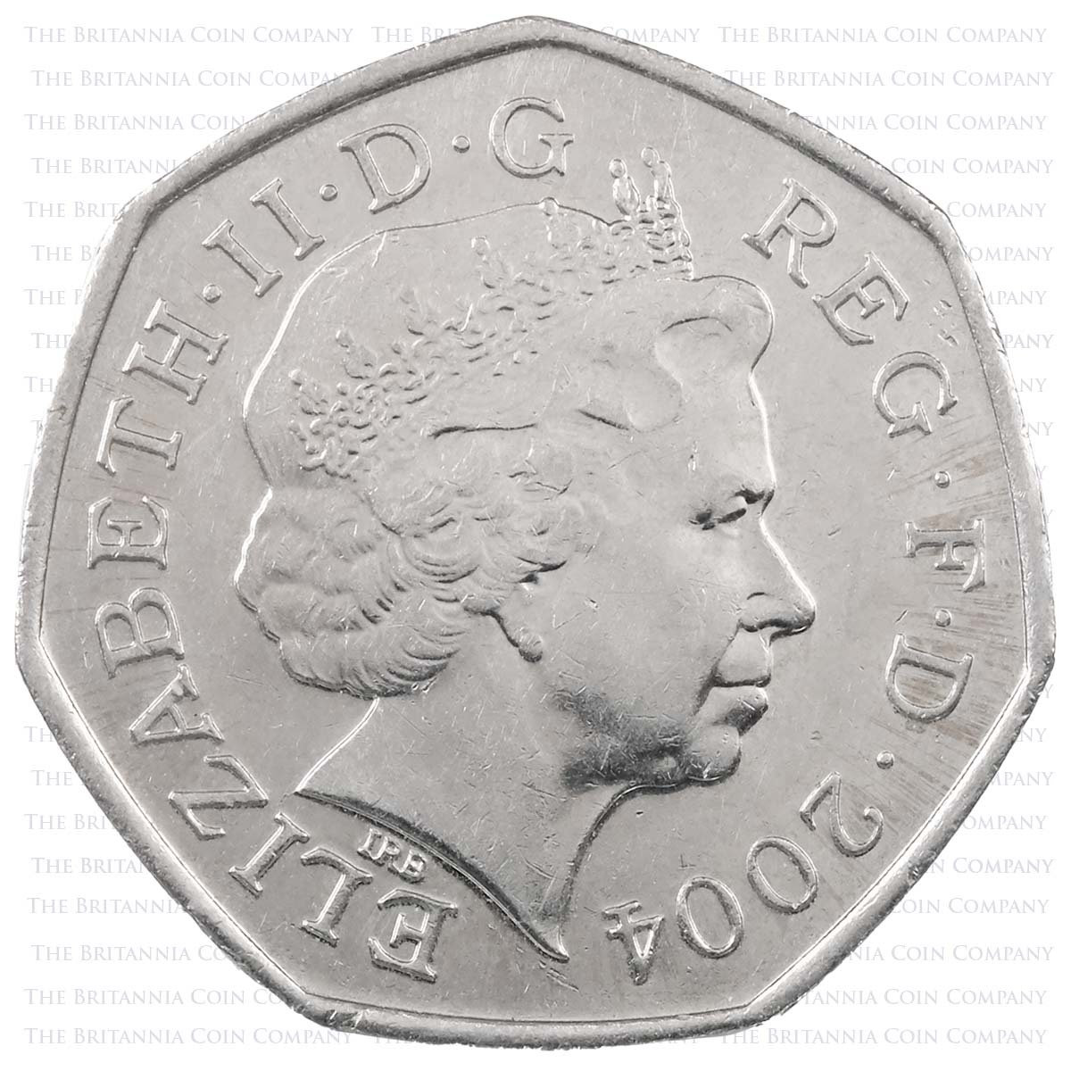 2004 Roger Bannister Four Minute Mile 50p Coin Royal Mint Fifty Pence ...