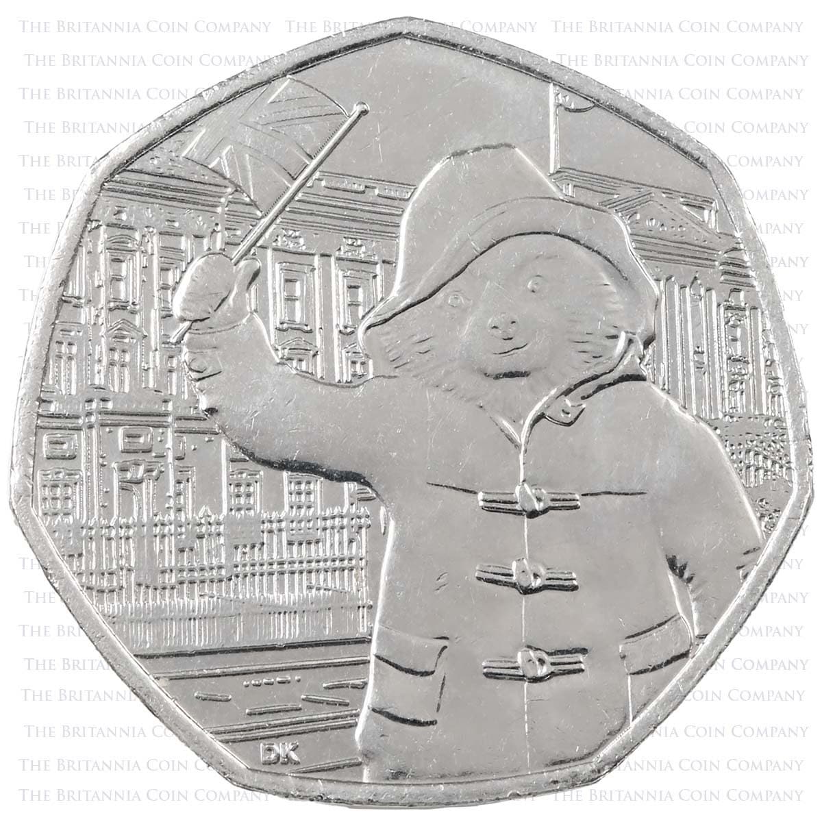 Paddington Bear 50p Coin Royal Mint Fifty Pence Circulated 50p Coins ...