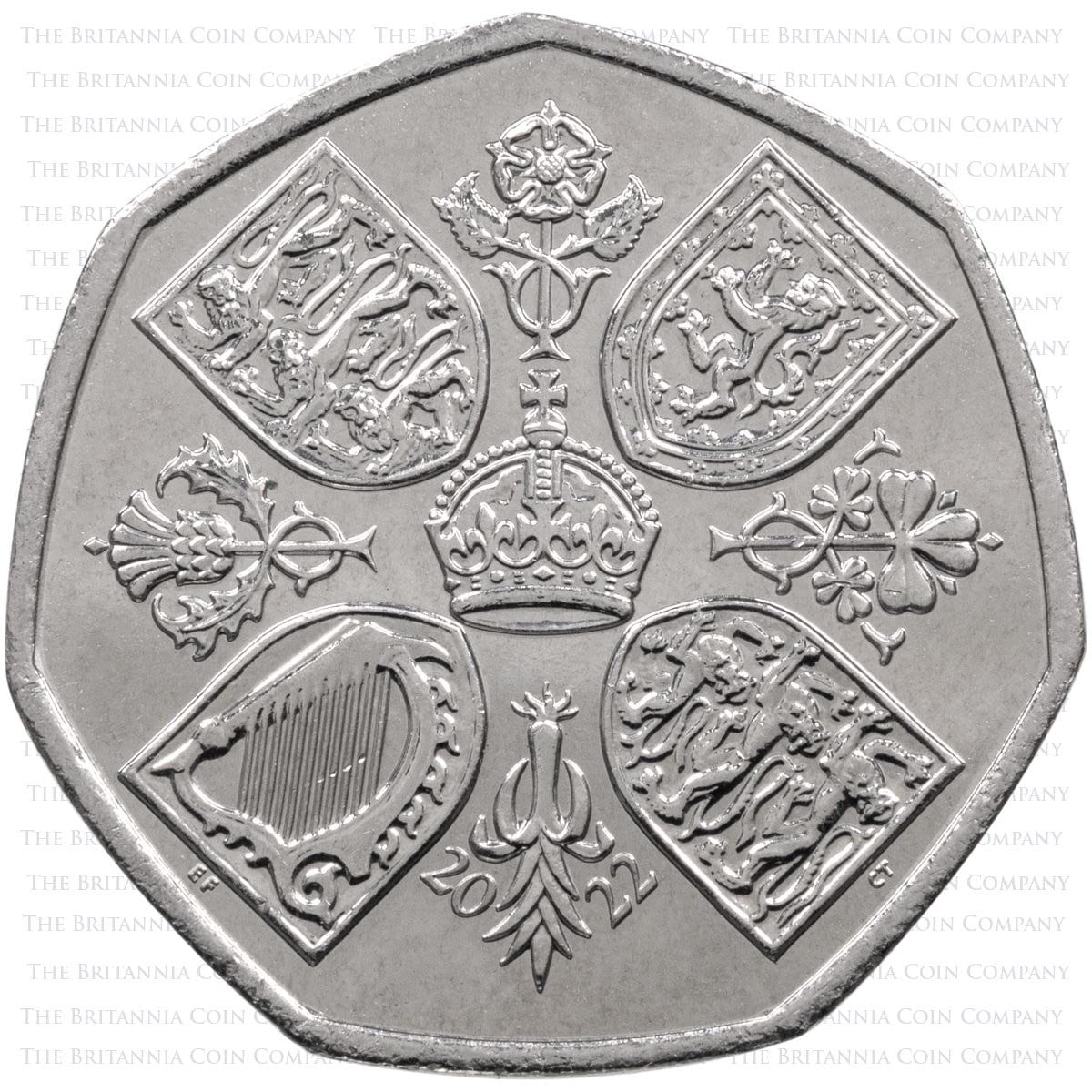 Circulated 50p Coin Variety Designs UK Fifty Pence Coins Royal Mint ...