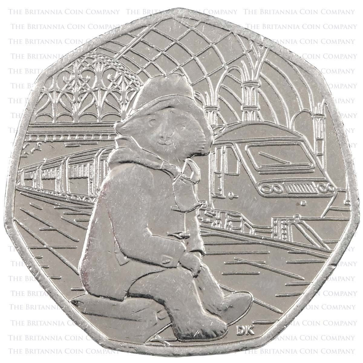 Paddington Bear 50p Coin Royal Mint Fifty Pence Circulated 50p Coins ...