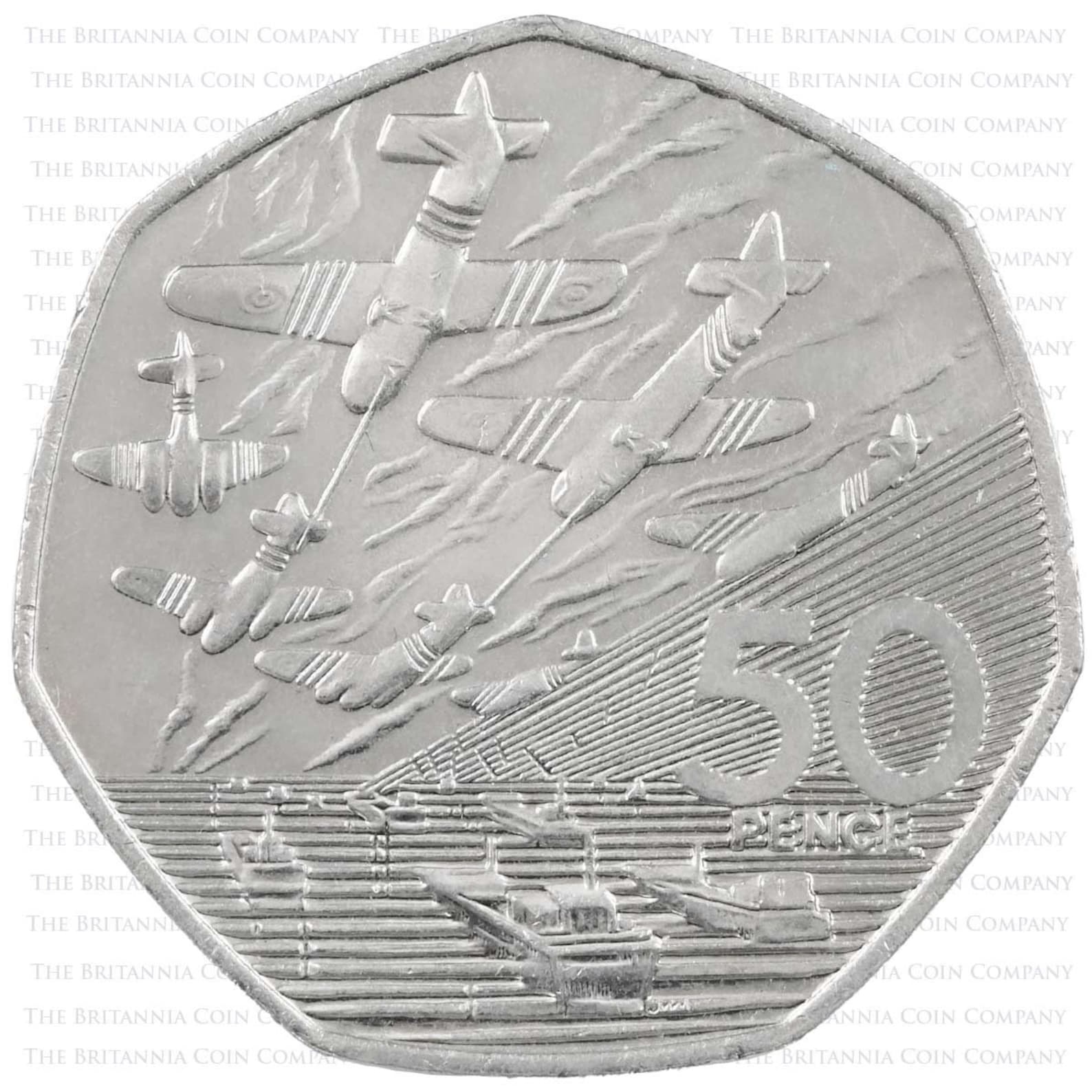 1994 D-day Normandy Landings 50p Coin Royal Mint Fifty Pence - Etsy