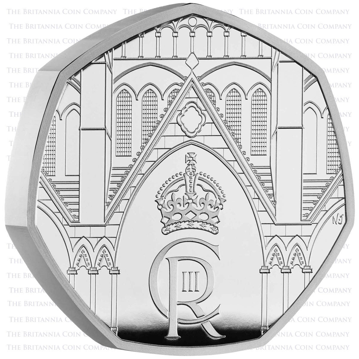 King Charles III Silver Proof Piedfort 50P Fifty Pence 2023 - Etsy