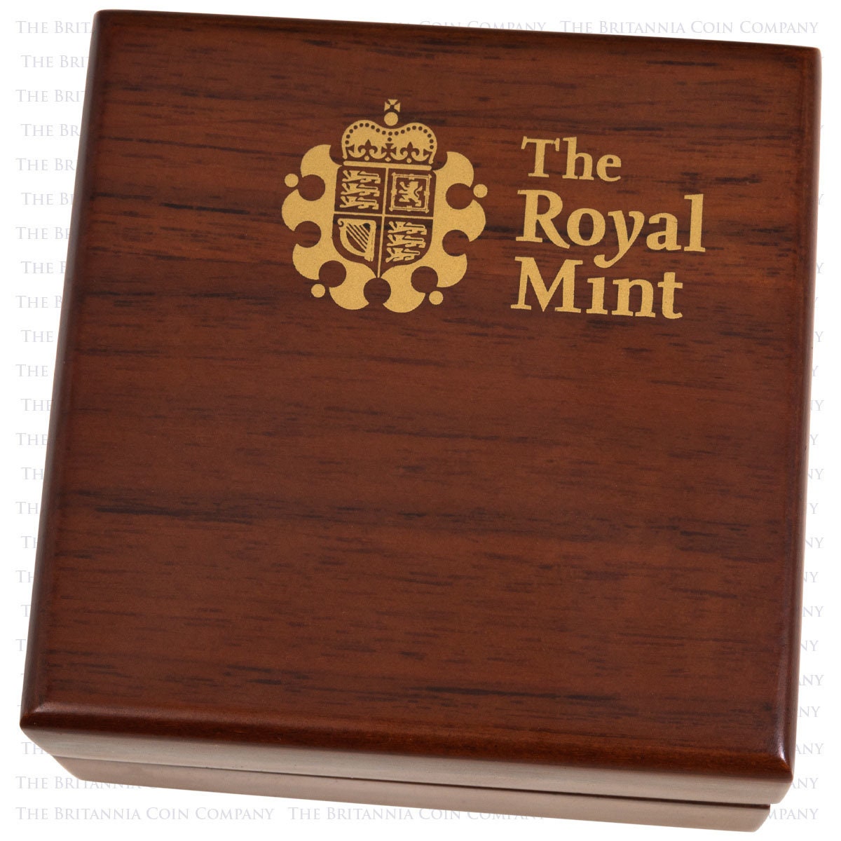 2008-2013 Empty Royal Mint Walnut Wooden Gold Proof Sovereign Coin BOX ...