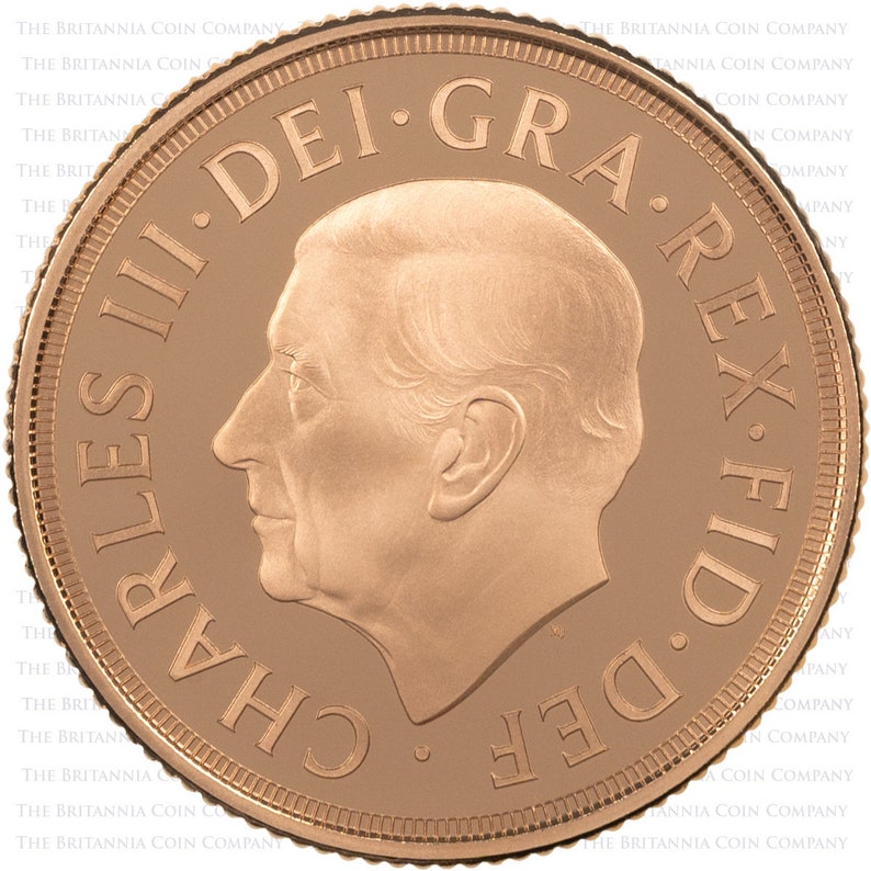 2024 King Charles II Gold Proof Full Sovereign Royal Mint Ideal Gift ...