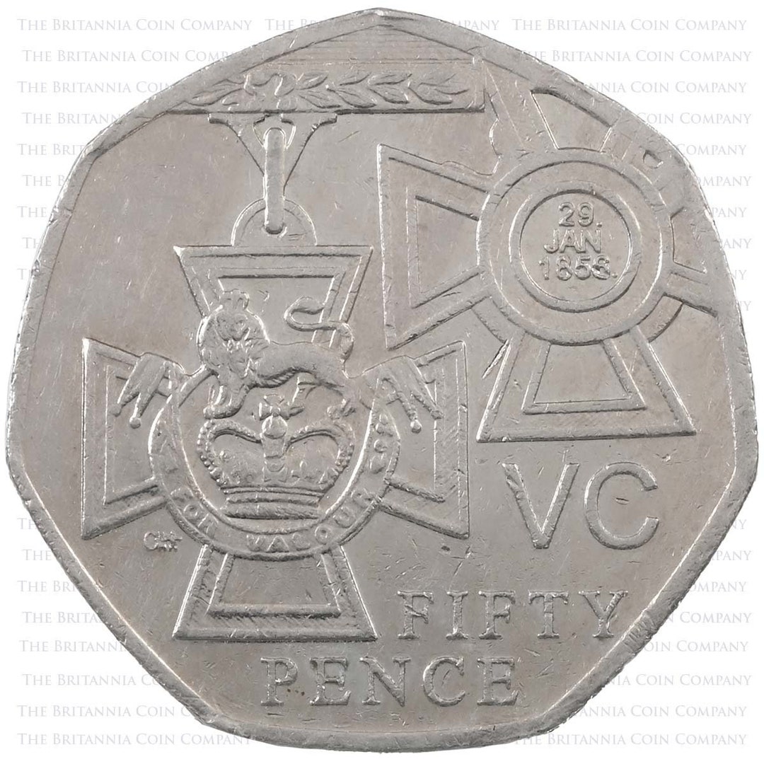 2006 Victoria Cross Medal 50p Coin Royal Mint Fifty Pence Ideal Gift ...