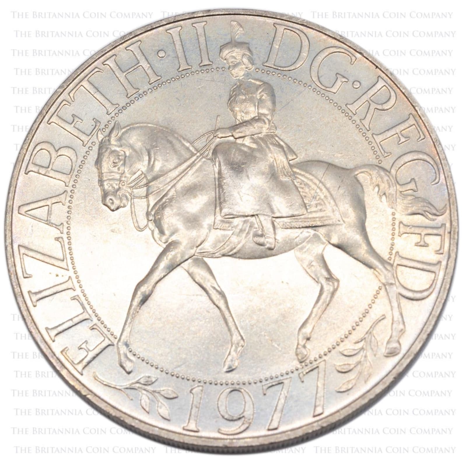 1977 Silver Jubilee Commemorative Crown Coin Royal Mint - Etsy