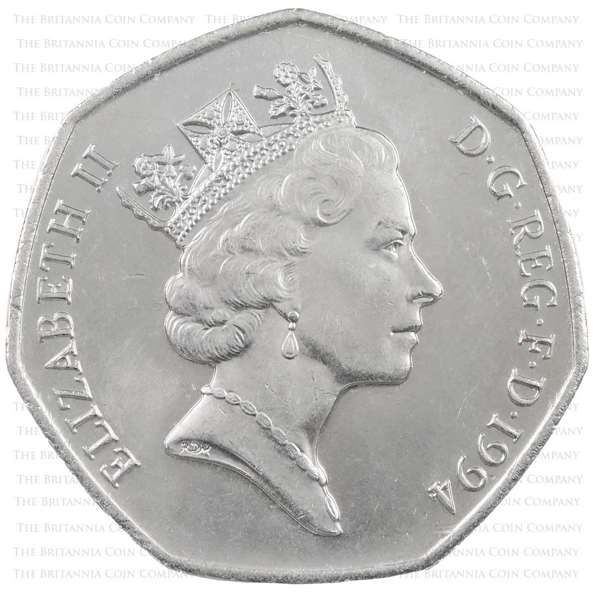 1994 D-day Normandy Landings 50p Coin Royal Mint Fifty Pence - Etsy UK