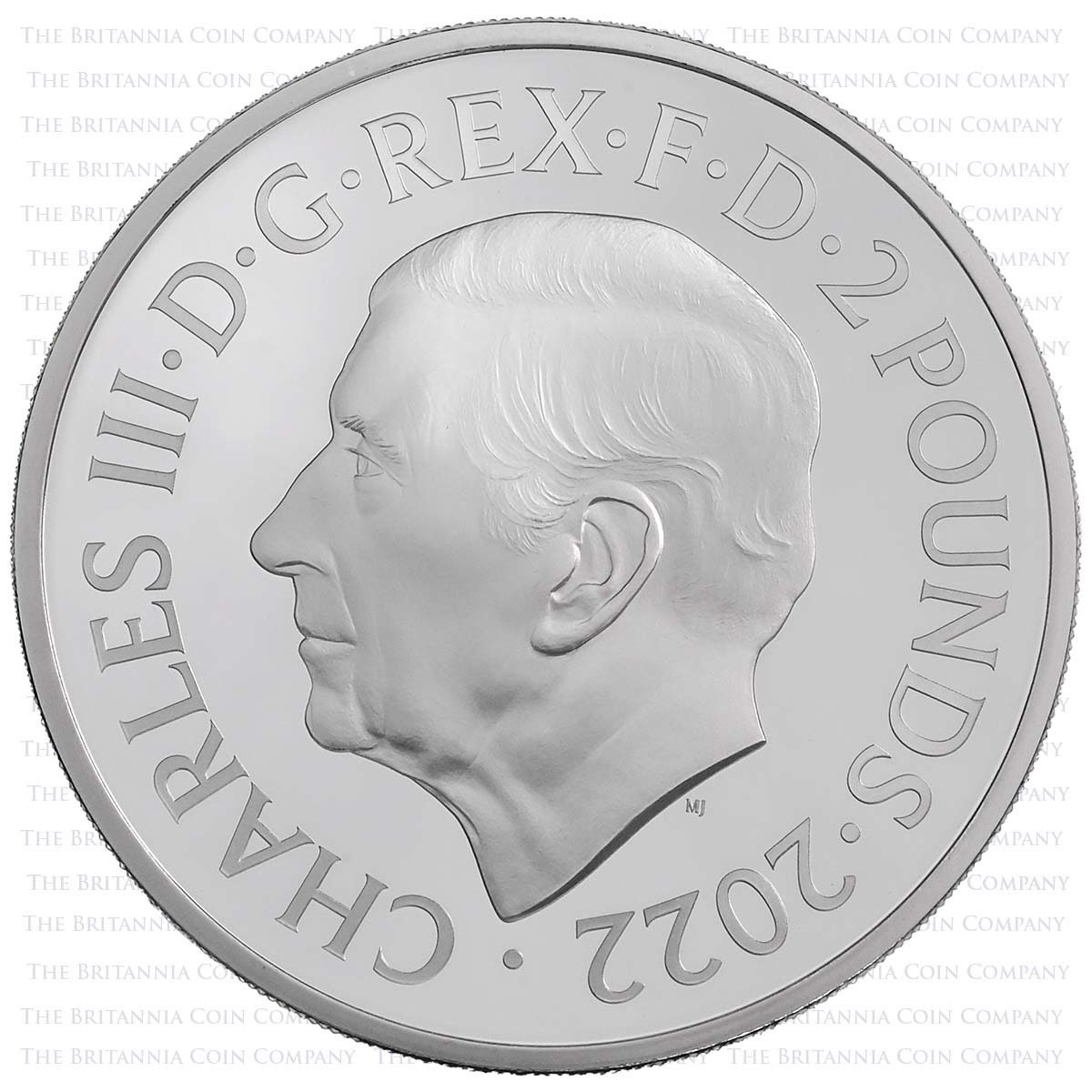 Queen Elizabeth II Memorial 1 Oz Two Pound Silver Proof 2022 Royal Mint ...