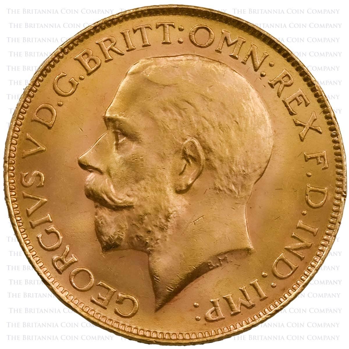 1926 South Africa King George V Gold Full Sovereign Coin Pretoria Royal ...