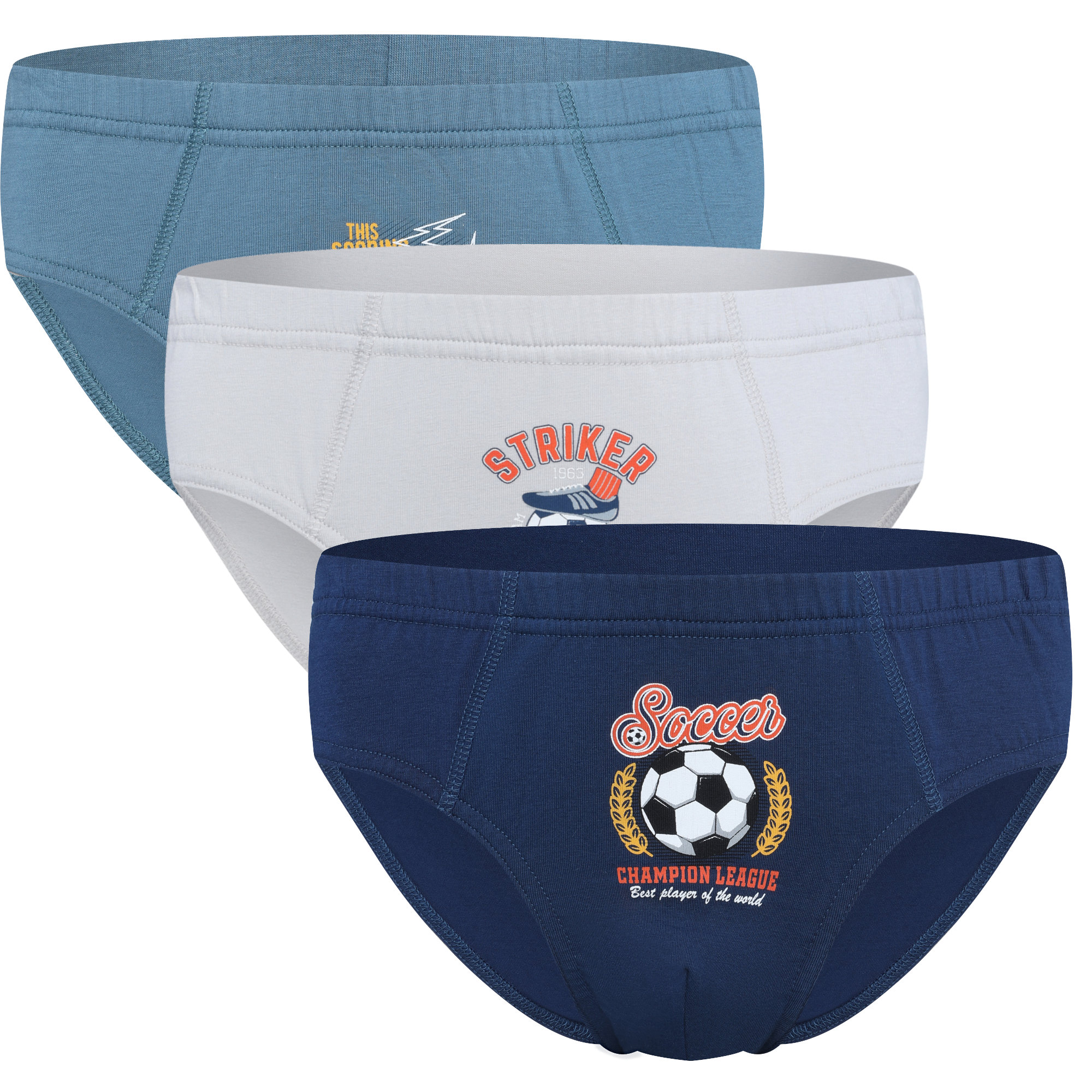 Male Soccer Players In Briefs