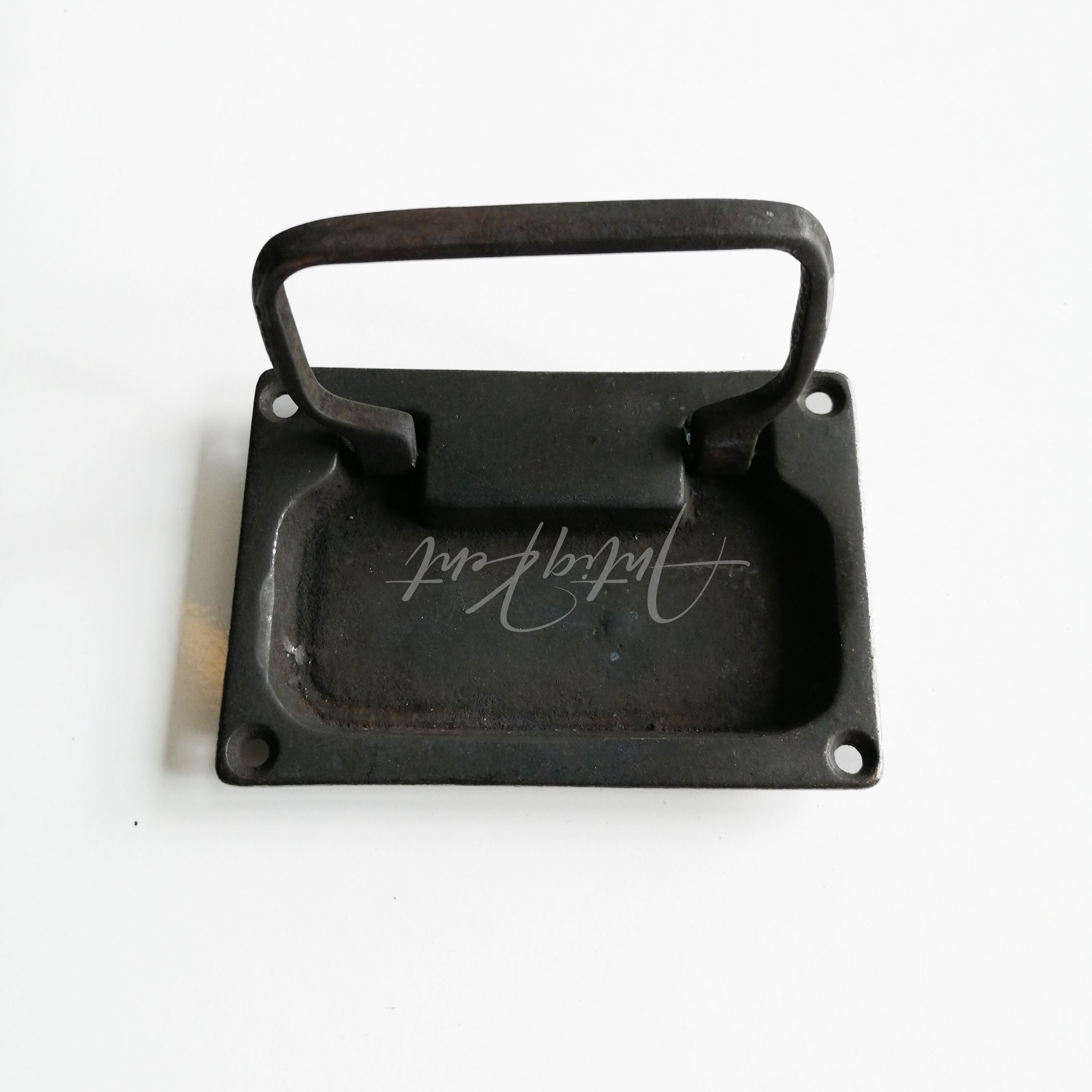 Cast Brass Flush Lifting Handle, Solid Brass Hatch Pull Handle, Vintage ...