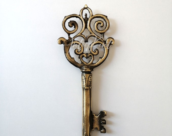 Large Skeleton Keys 4 Assorted Bottle Opening Mix Antiqued Bronze ...