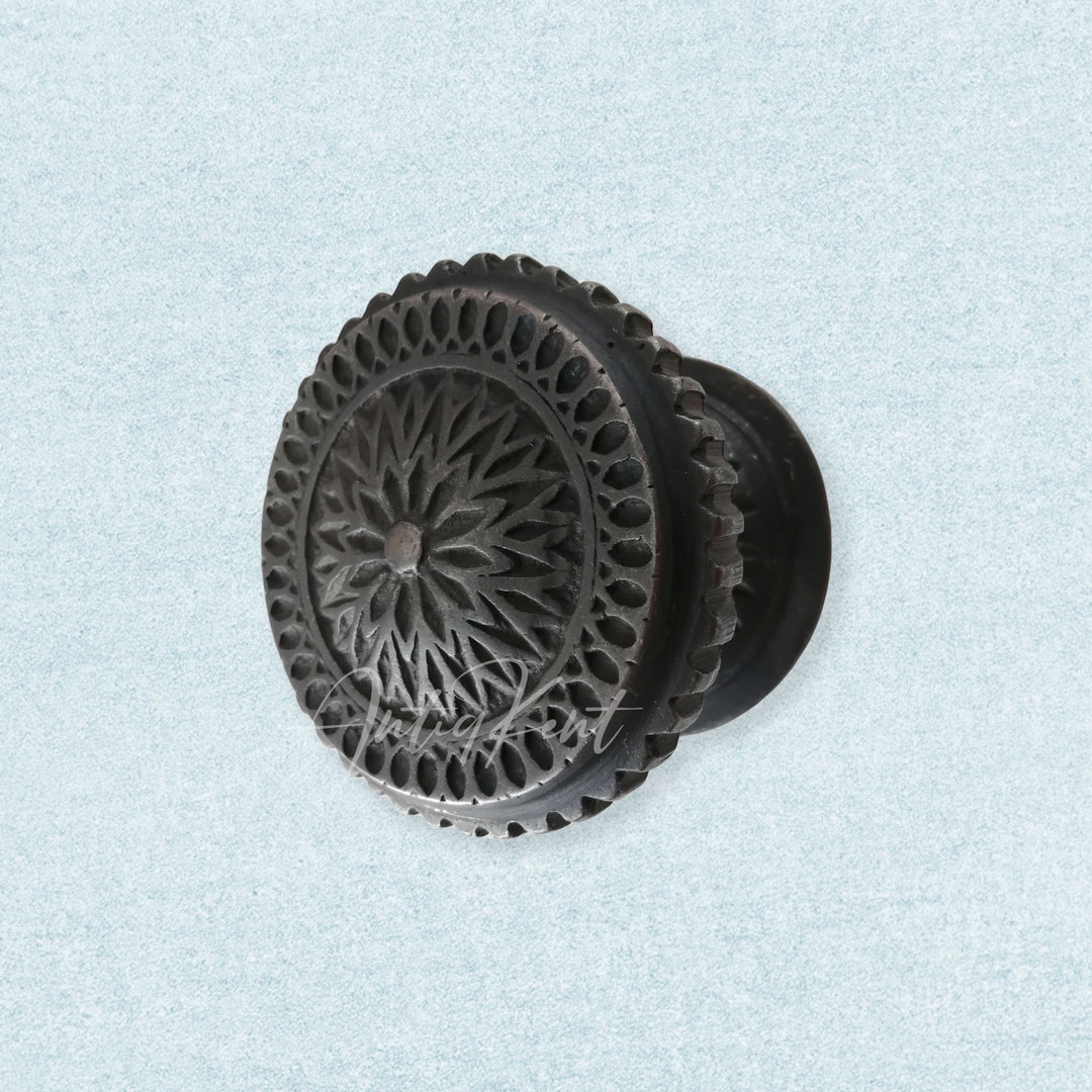 Vintage Style Door Knob, Cast Bras Interior-exterior Door Handle - Etsy