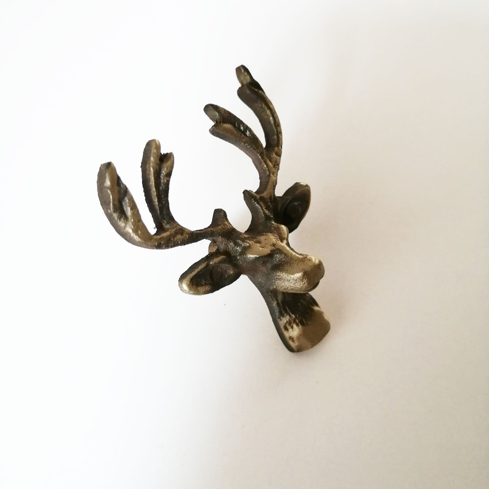 Deer Drawer Knob, Kitchen Drawer and Cabinet Handle, Christmas ...