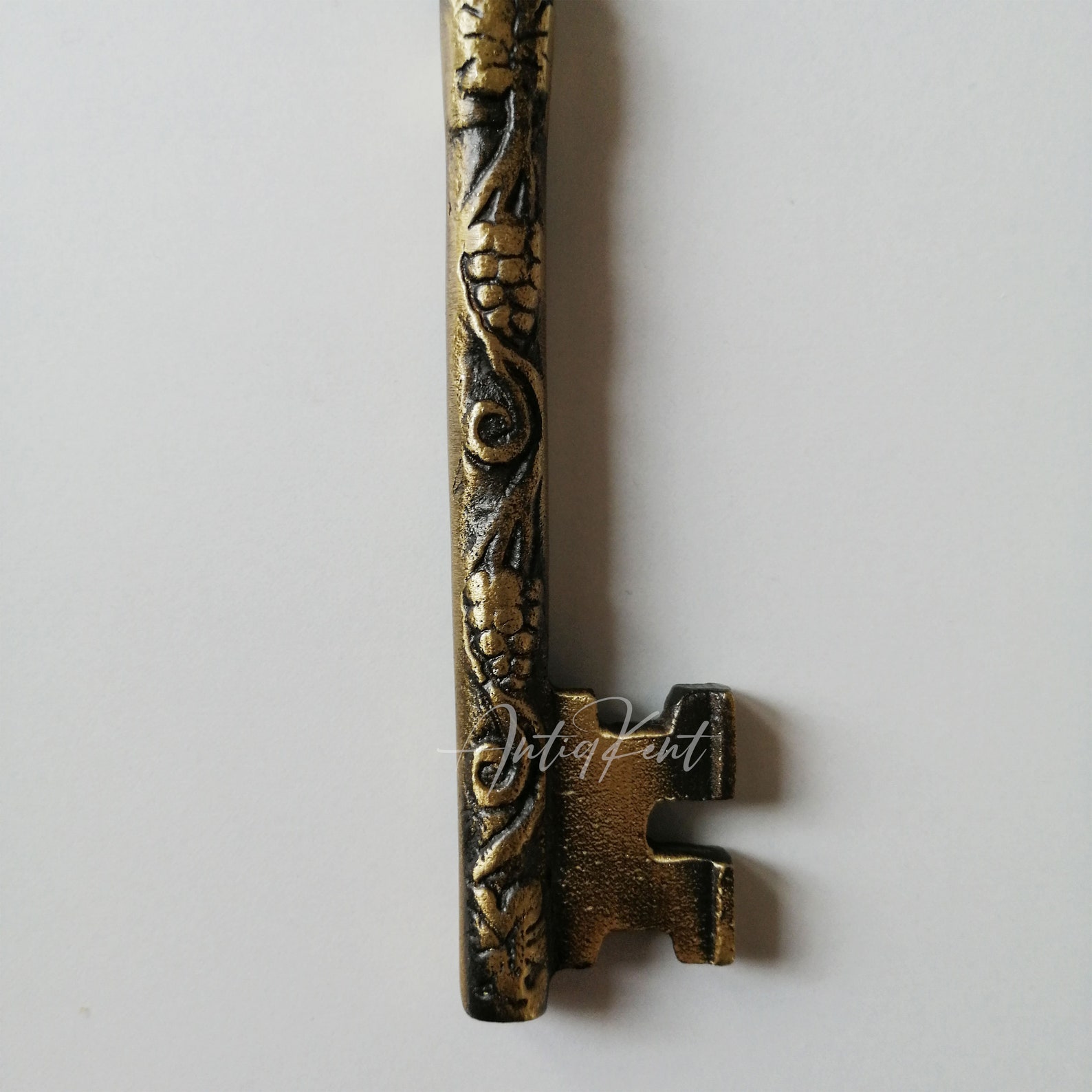 Skeleton Key, Cast Brass Decorative Door Key, New House Gift - Etsy