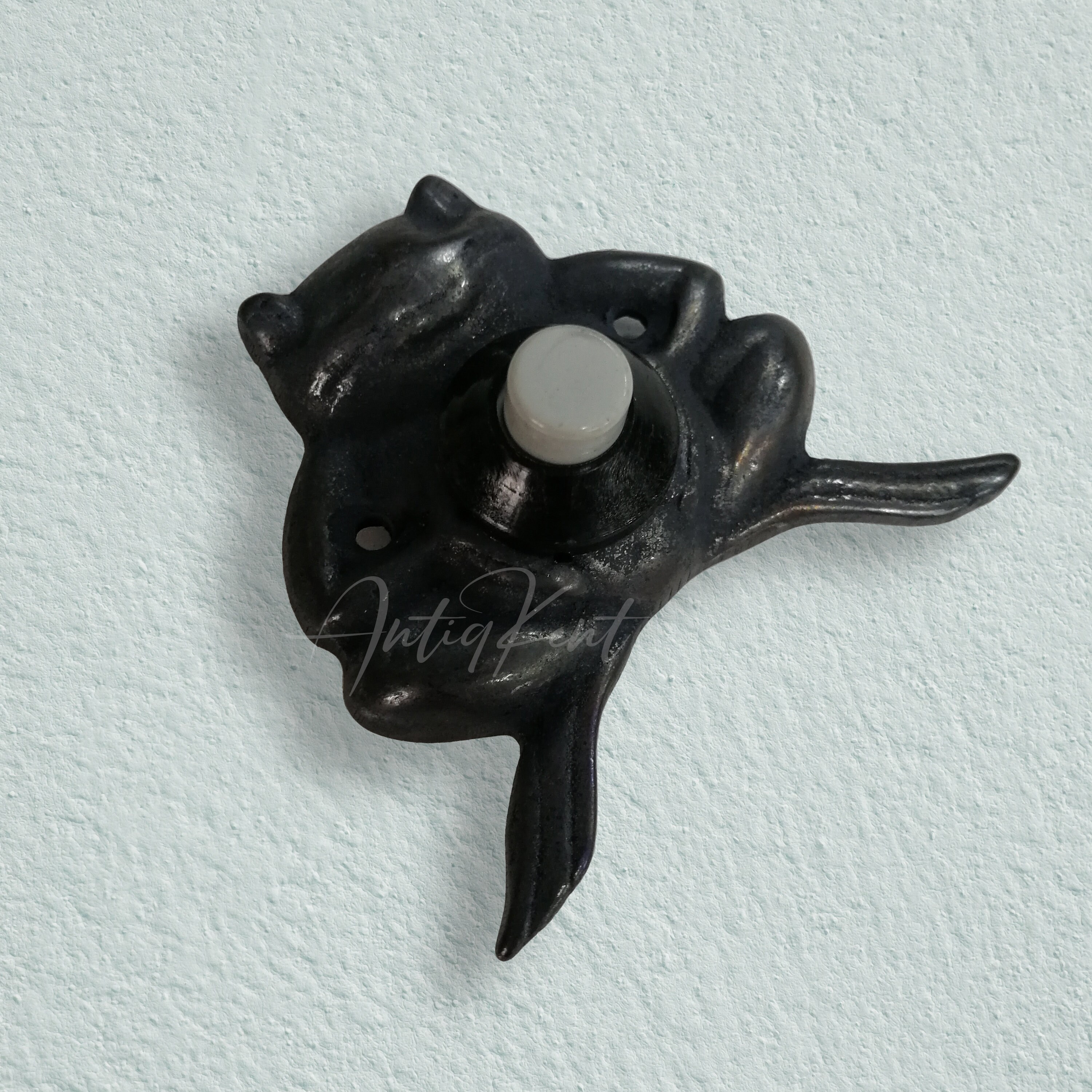 Frog Door Bell, Vintage Style Solid Brass Door Bell, Antique Brass Door ...