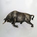 Bull Figurine, 2.32lbs Original Design Spanish Bull, Vintage Style Cast ...