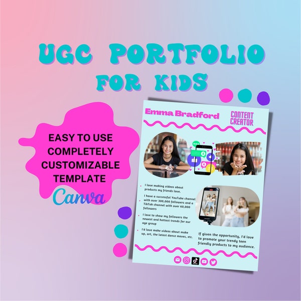 Ugc Media Kid - Etsy