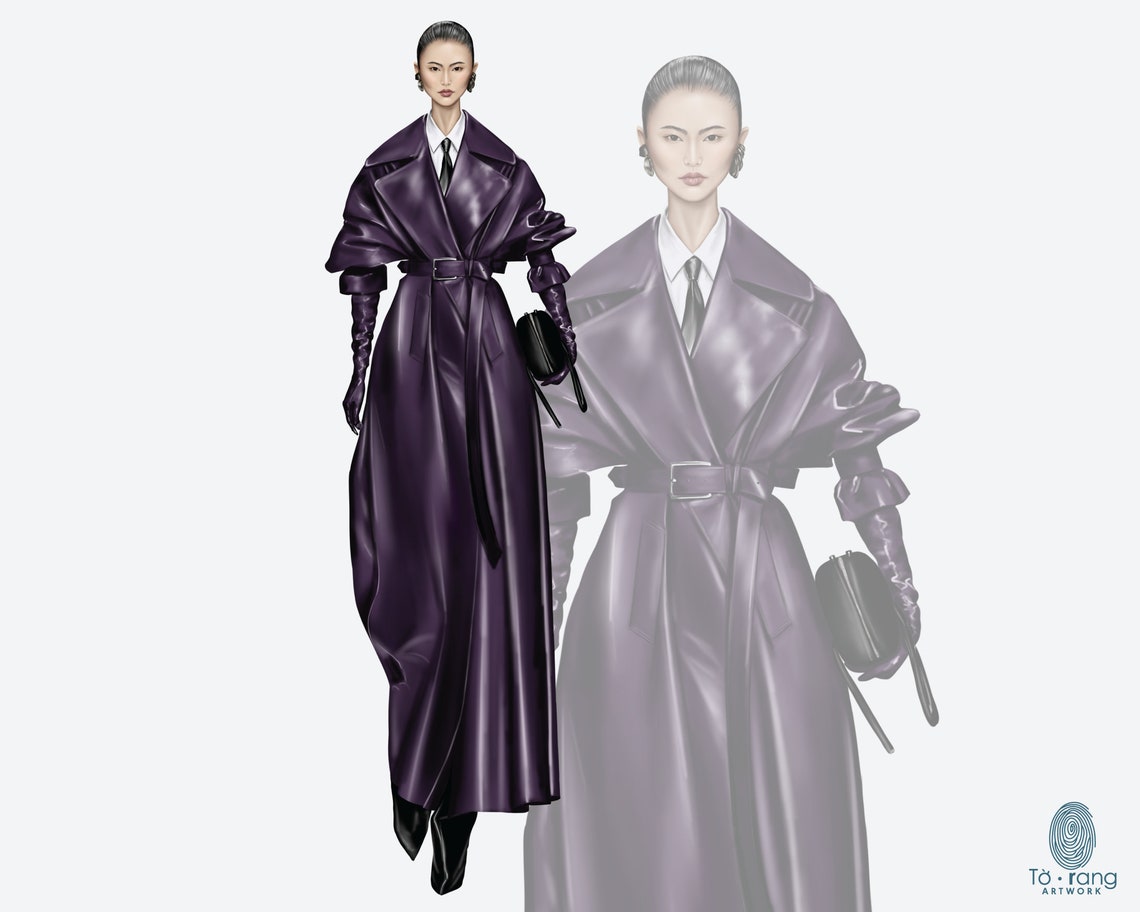 Custom Fashion Illustration - Etsy